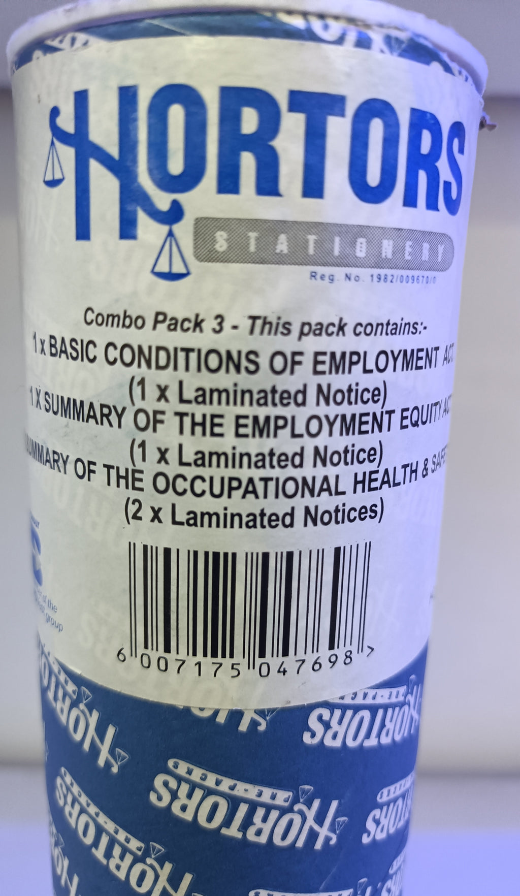 Hortors Basic Conditions, Employment Equity, Occupational Health Safet