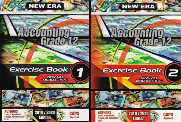 Grade 12 New Era Accounting Exercise Books (set of 2 books) 2022 Editi