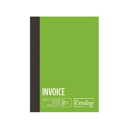 Croxley A5 Invoice Triplicate
