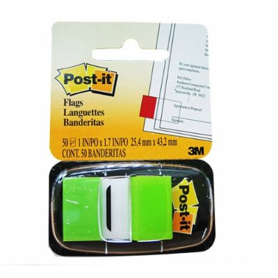 3M Post-it-Flag Green